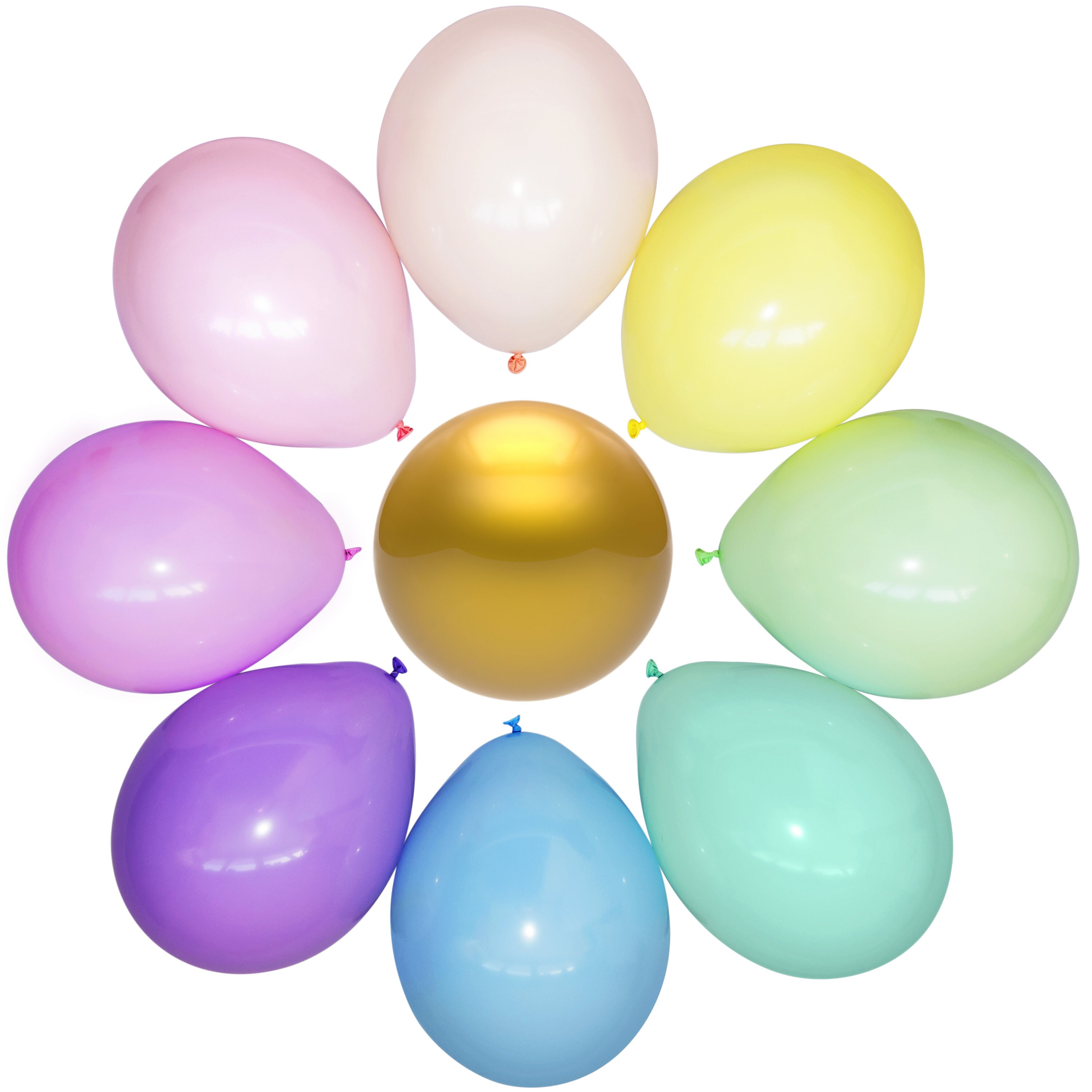 Pastel Balloons 101 Assorted Color 12 Inch Premium Quality | Etsy