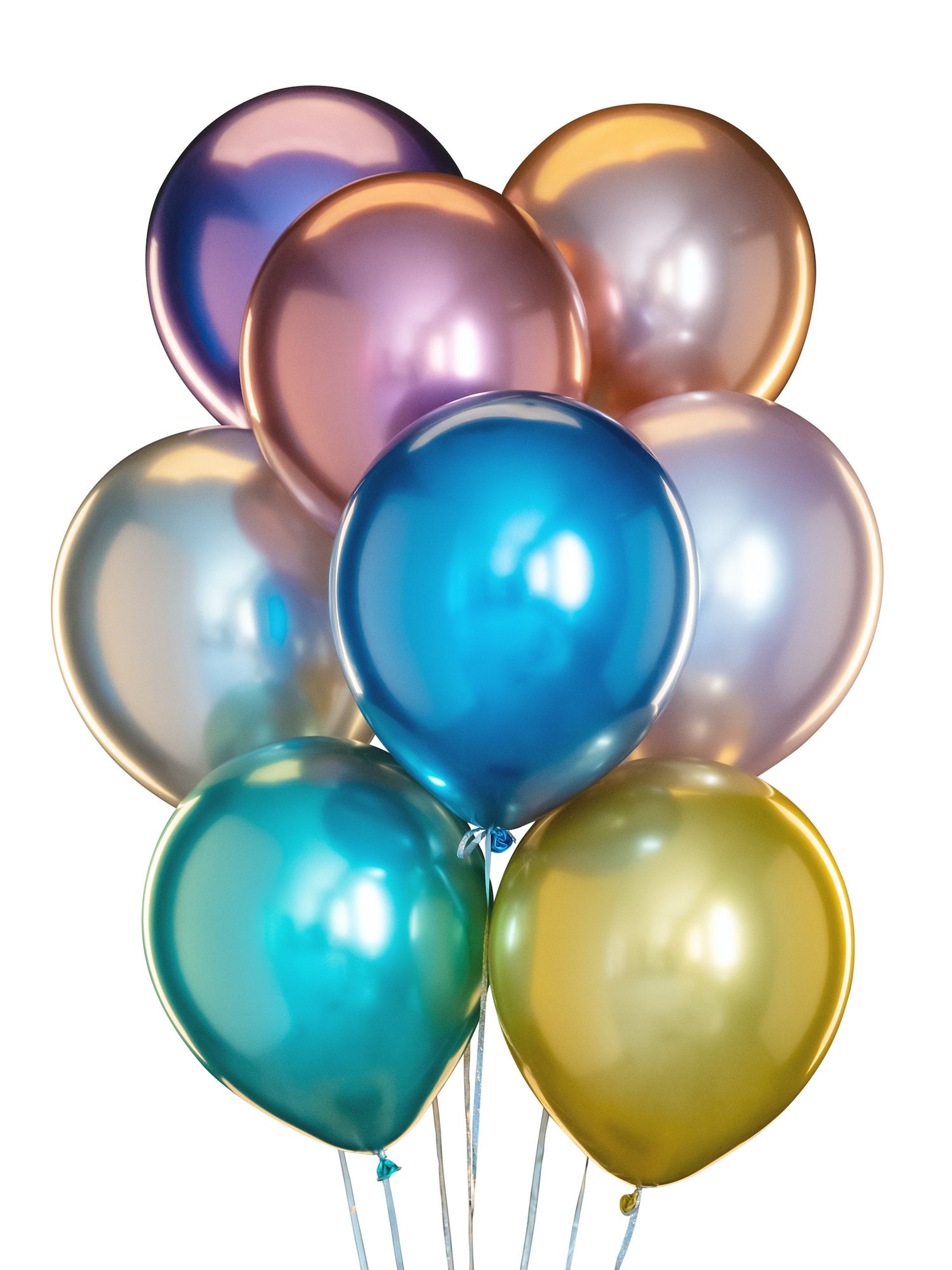 Globos metálicos surtido color 12 pulgadas 80 piezas de látex | Etsy