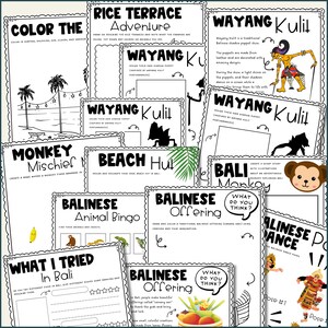 Travel Journal Kids Bali Kids Bali Travel Journal for Bali Kids Travel ...