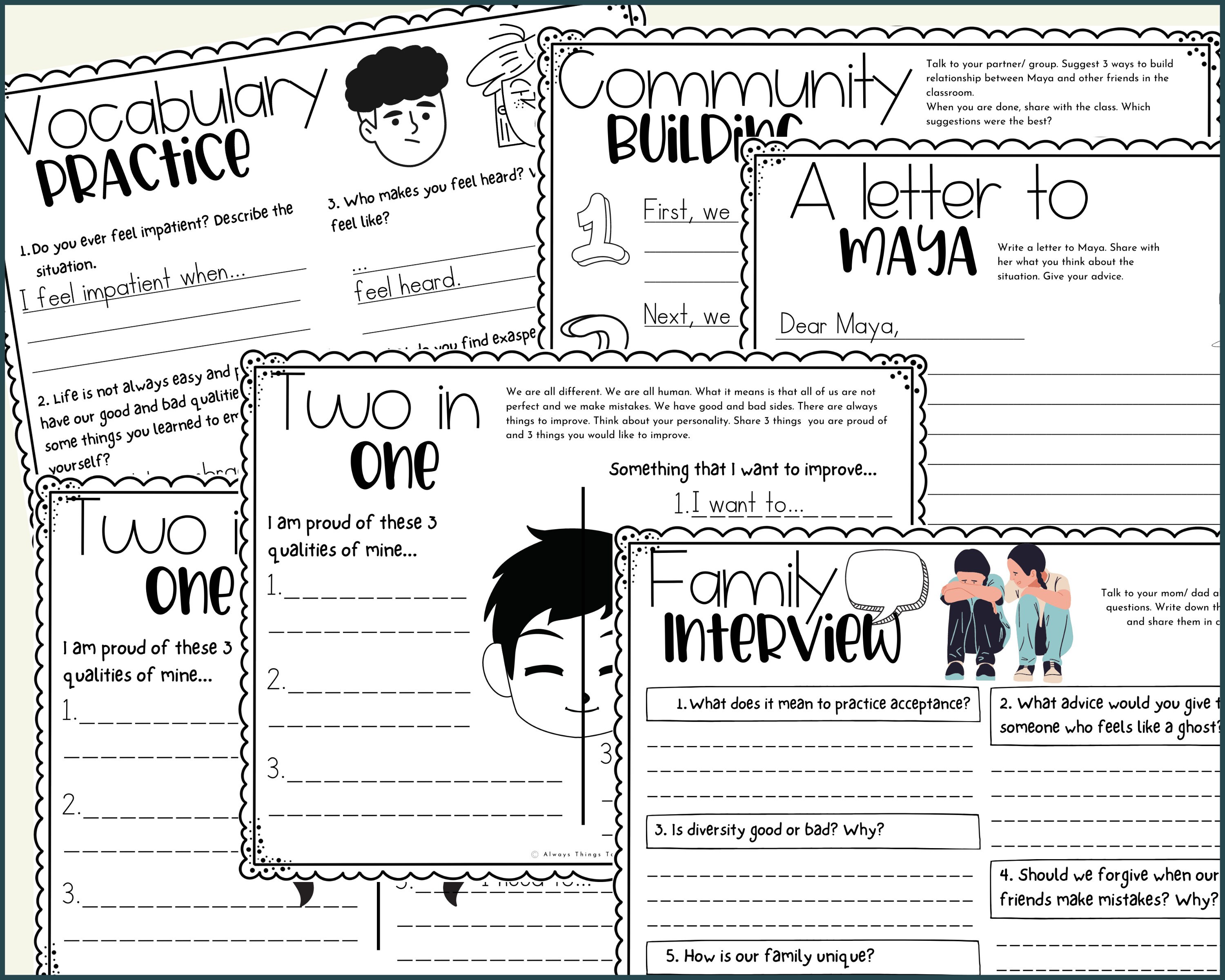 Neurodivergent Pride ADHD Acceptance ADHD Workbook for Kids ...