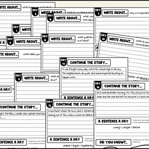 Kids Writing Journal Kids Writing Notebook With Prompts Kids Writing ...