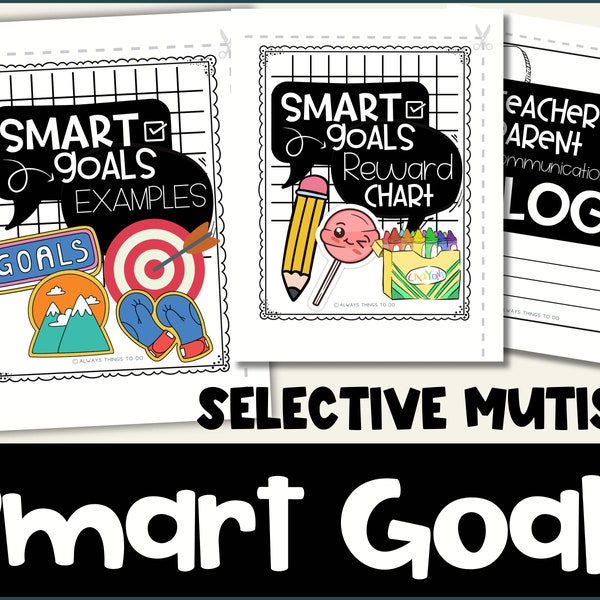 Selective Mutism Chart - Etsy