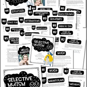 Selective Mutism Parent Strategies Kids Social Anxiety Parent ...