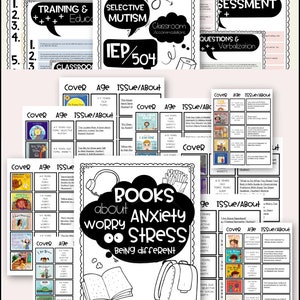 Selective Mutism Worksheets for Selective Mutism IEP 504 Goals for ...