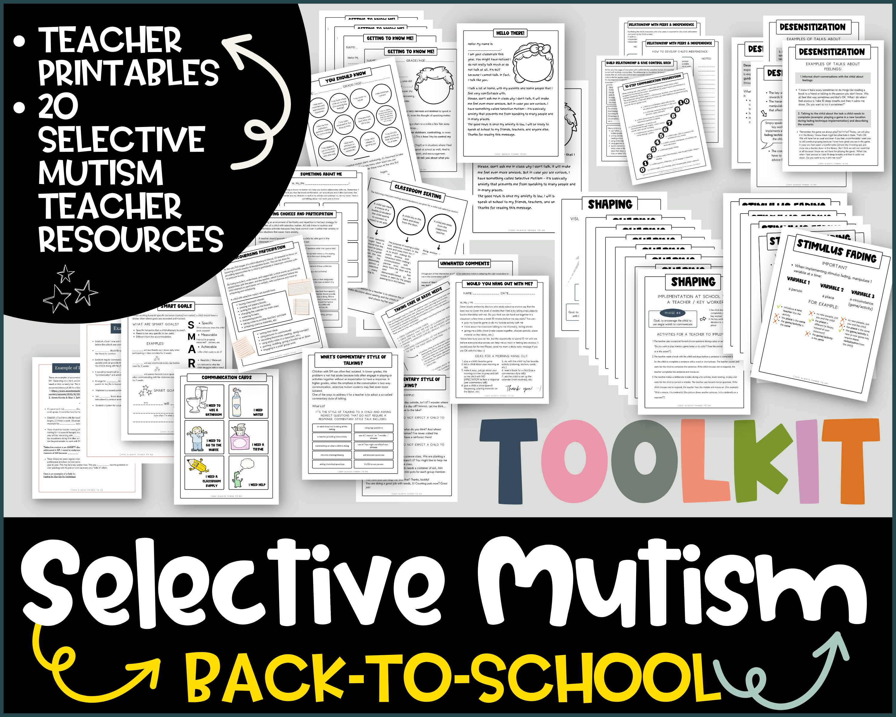 Selective Mutism Dos and Don'ts Selective Mutism Information Guide ...