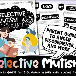 Selective Mutism Parent Strategies Kids Social Anxiety Parent ...