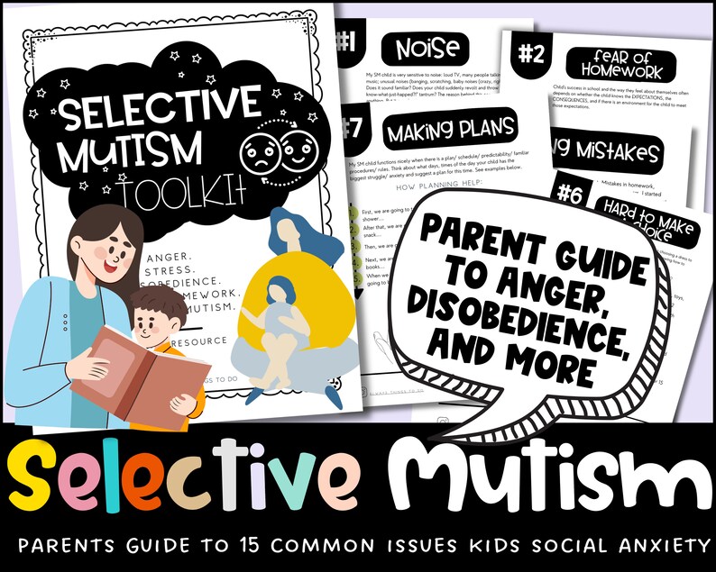 Selective Mutism Parent Strategies Kids Social Anxiety Parent ...