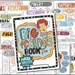 Feelings Worksheets Feelings Journal Feelings Printable Pages for 2nd ...