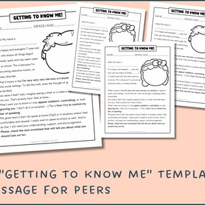 Selective Mutism Back to School Pack for Teachers Selective Mutism ...