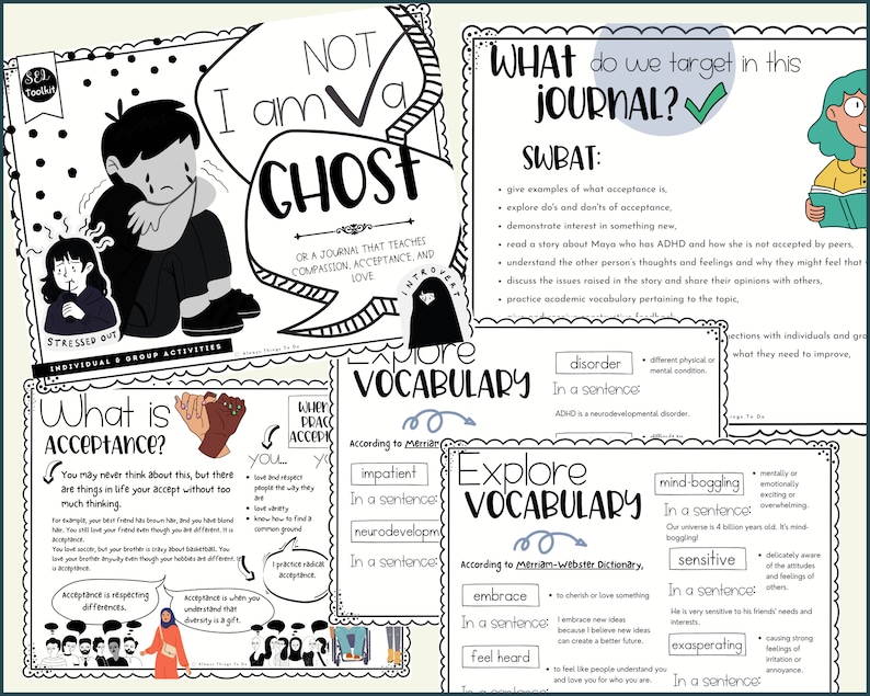 Neurodivergent Pride ADHD Acceptance ADHD Workbook for Kids ...