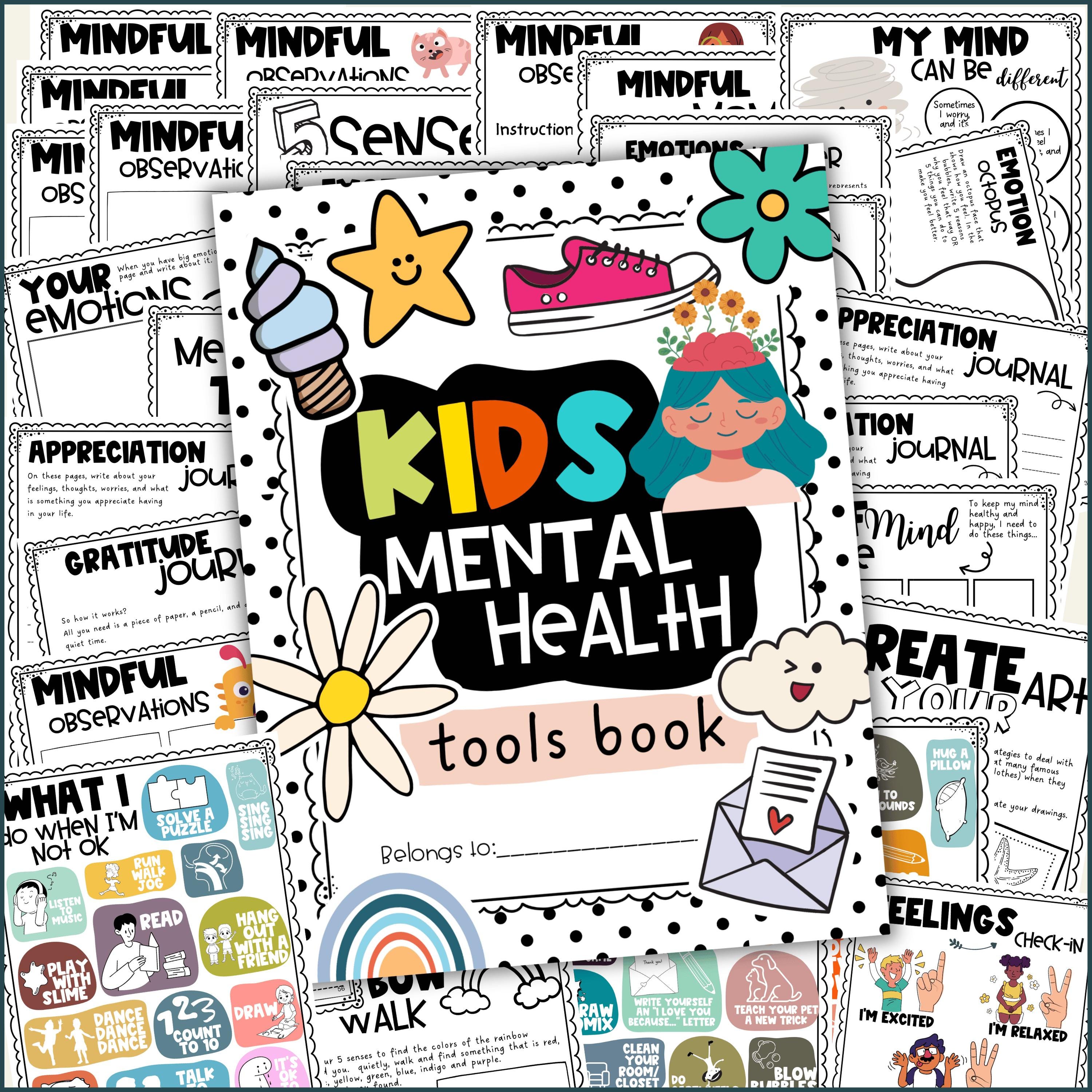 Anxiety Worksheet for Kids Worksheets for Anxiety Kids Journal for ...