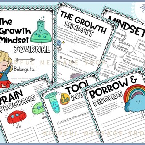 Growth Mindset Kids Growth Mindset Journal Growth Mindset Activities ...