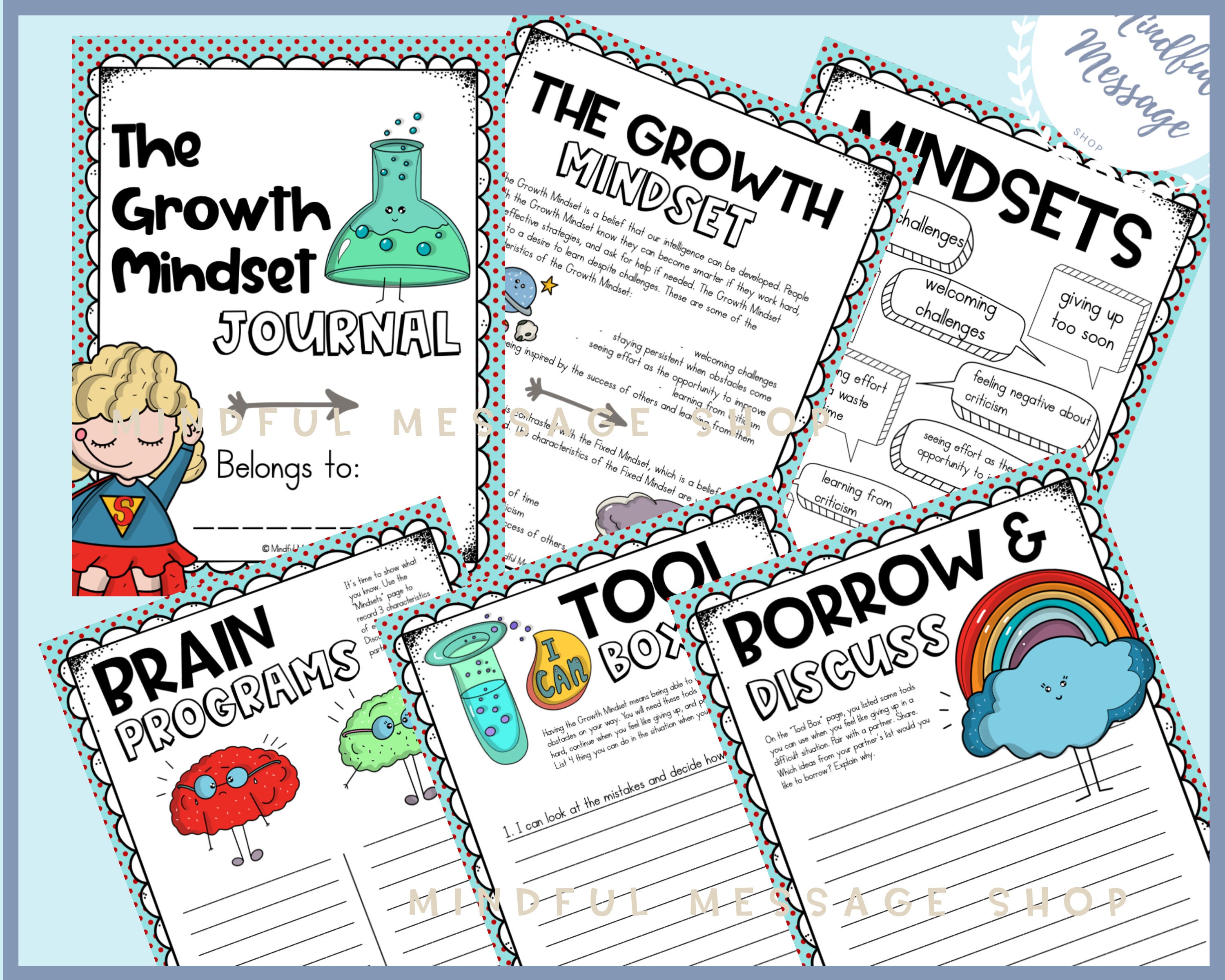 Growth Mindset Kids Growth Mindset Journal Growth Mindset Activities ...