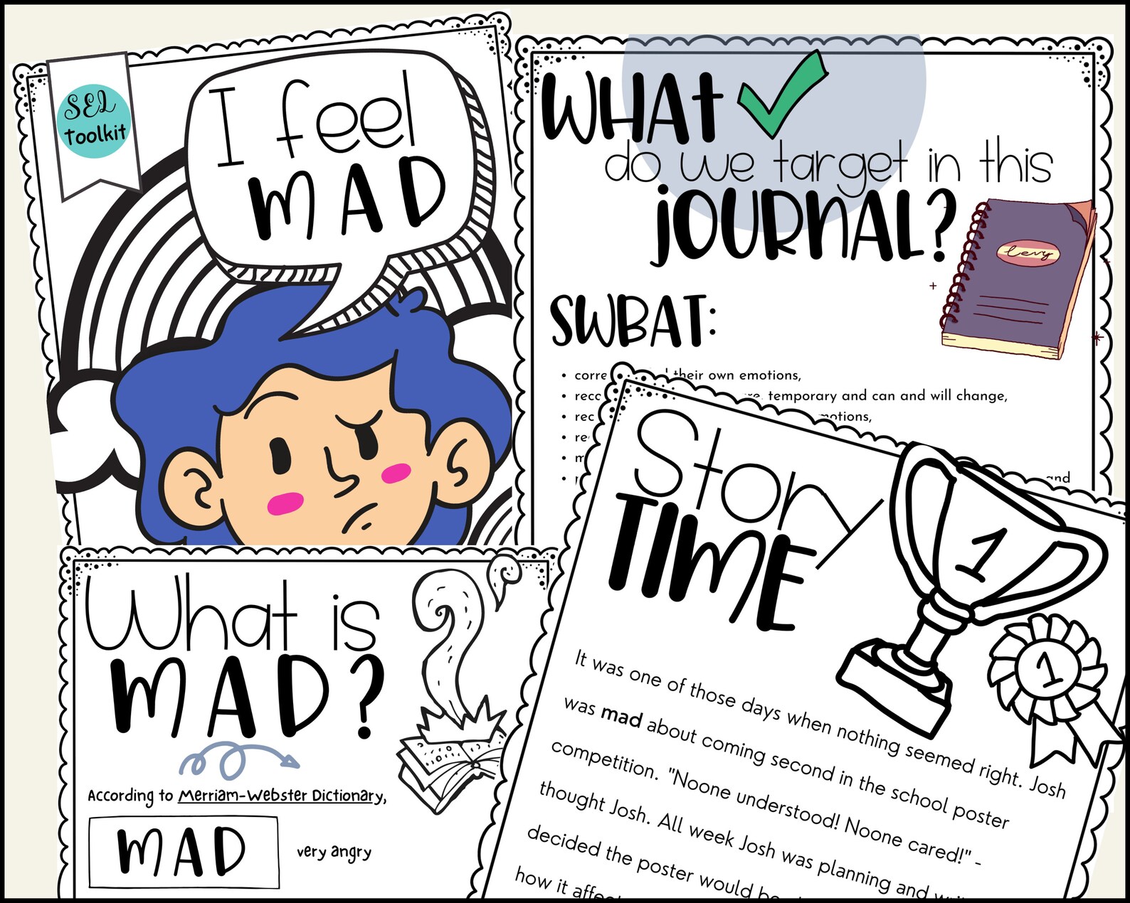 Feelings Printable Pack Feelings Journals Feelings Printables Feelings ...