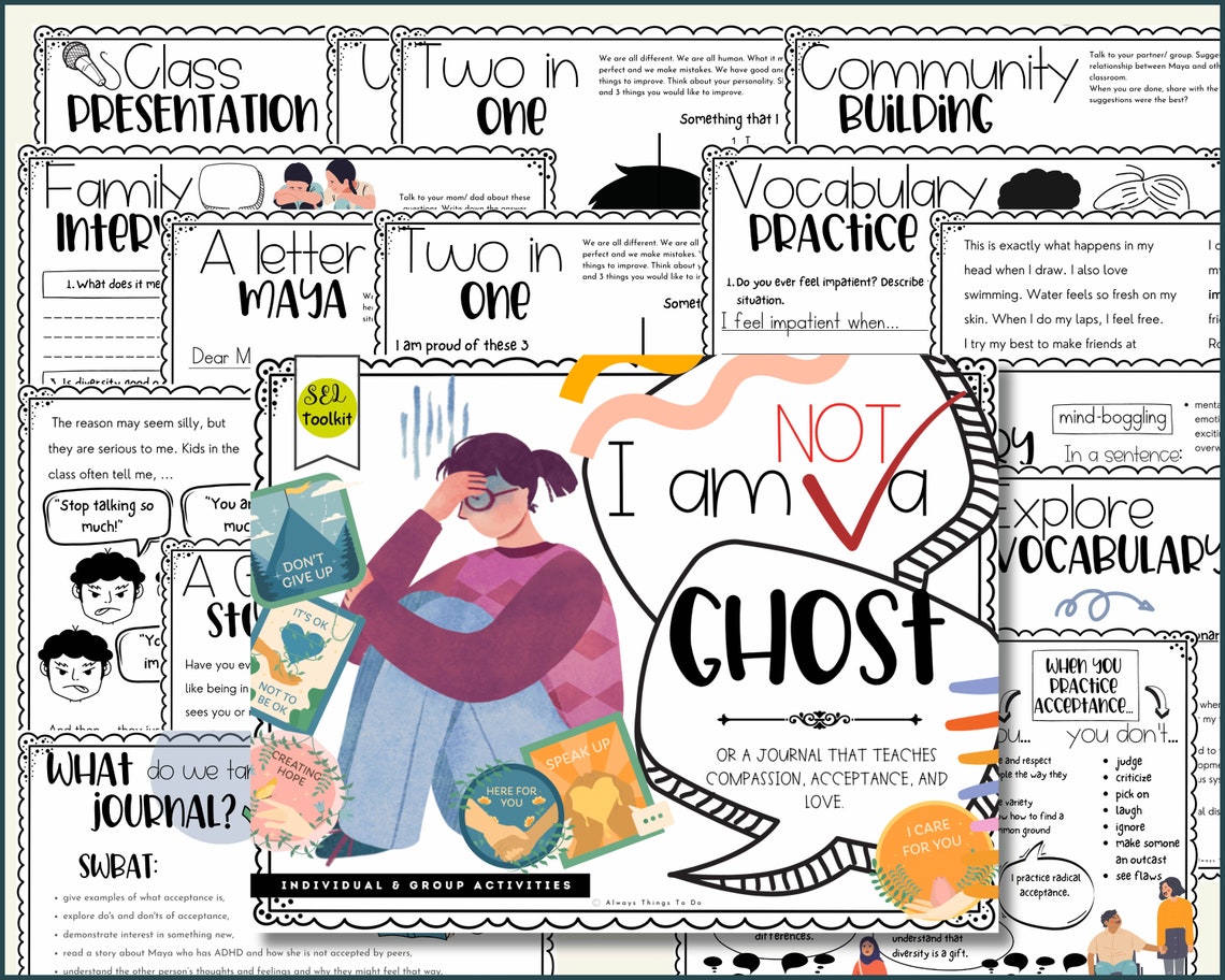 Neurodivergent Pride ADHD Acceptance ADHD Workbook for Kids ...