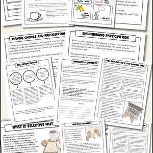 Selective Mutism Classroom Accommodations Selective Mutism Anxiety ...