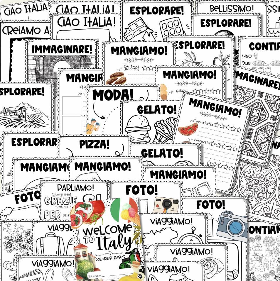 Travel Journal for Italy Travel Journal for Kids Travel Journal ...