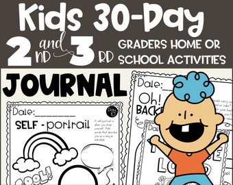 Journaling Pages Activities for Kids Writing Worksheets Kids Journal ...