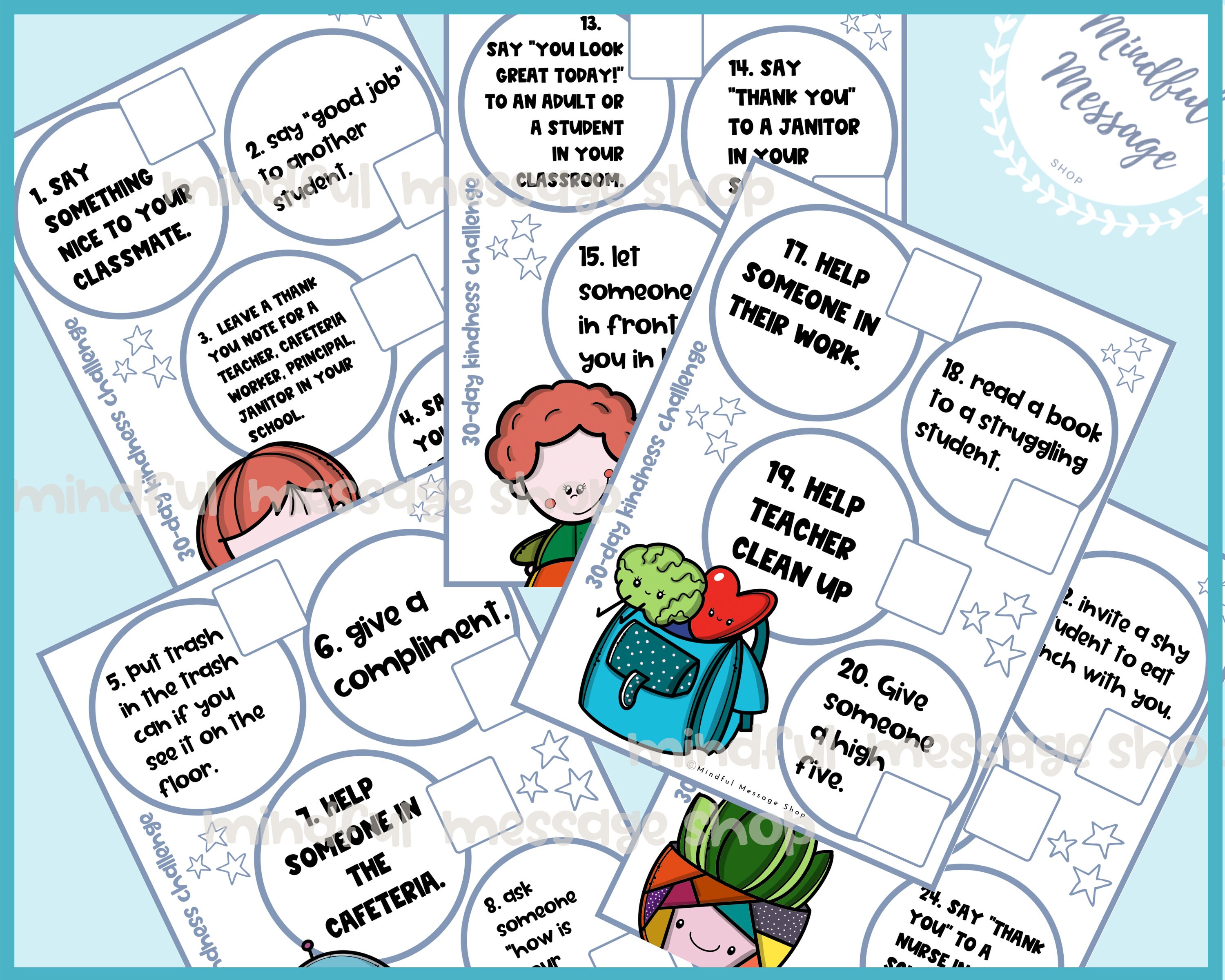 Kindness Activities for Kids Kindness Worksheets for Classroom Kindness ...
