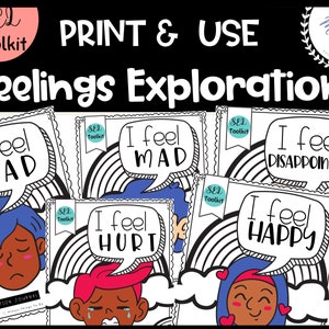 Feelings Printable Pack Feelings Journals Feelings Printables Feelings ...