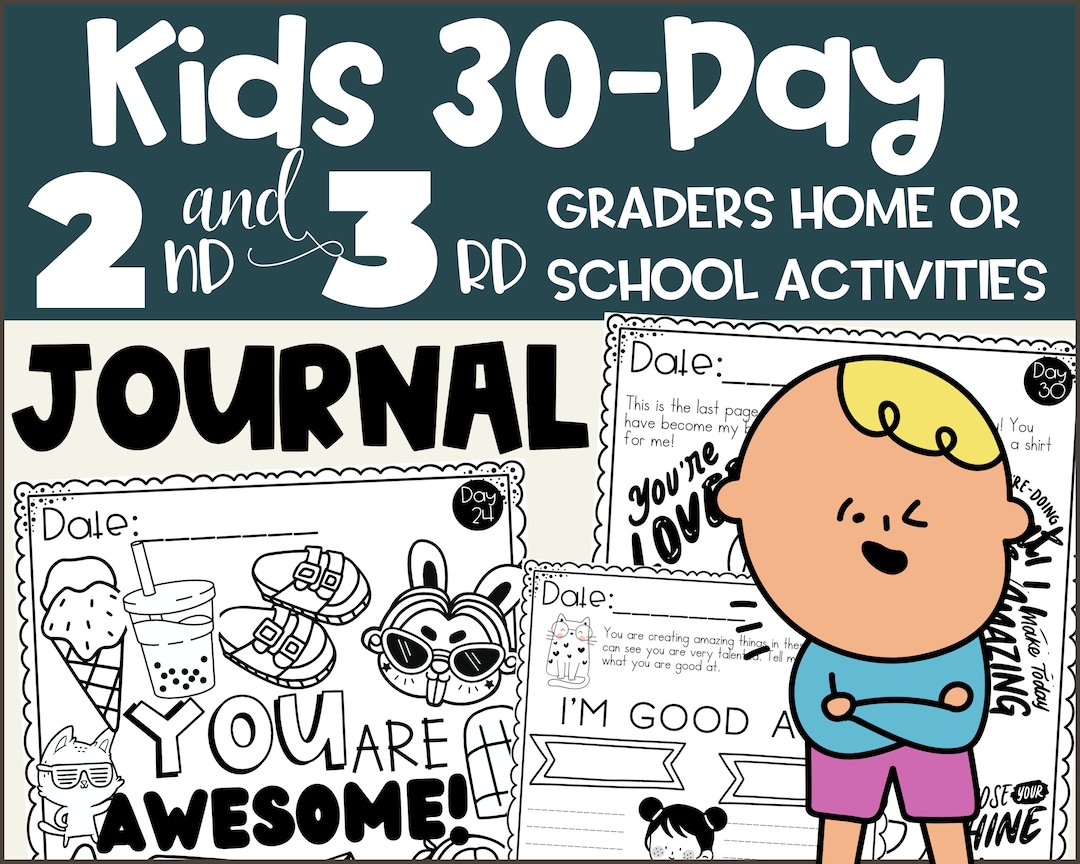 Journaling Pages Activities for Kids Writing Worksheets Kids Journal ...