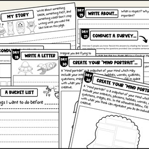 Kids Writing Journal Kids Writing Notebook With Prompts Kids Writing ...