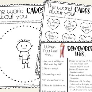 Worry Journal Kid Worry Worksheets for Kids Worry Journal Printable ...