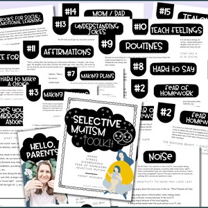 Selective Mutism Parent Strategies Kids Social Anxiety Parent ...