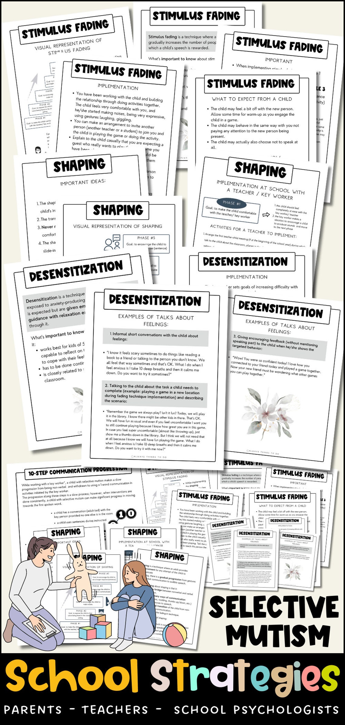 Selective Mutism Therapy Strategies Selective Mutism Therapy Techniques ...