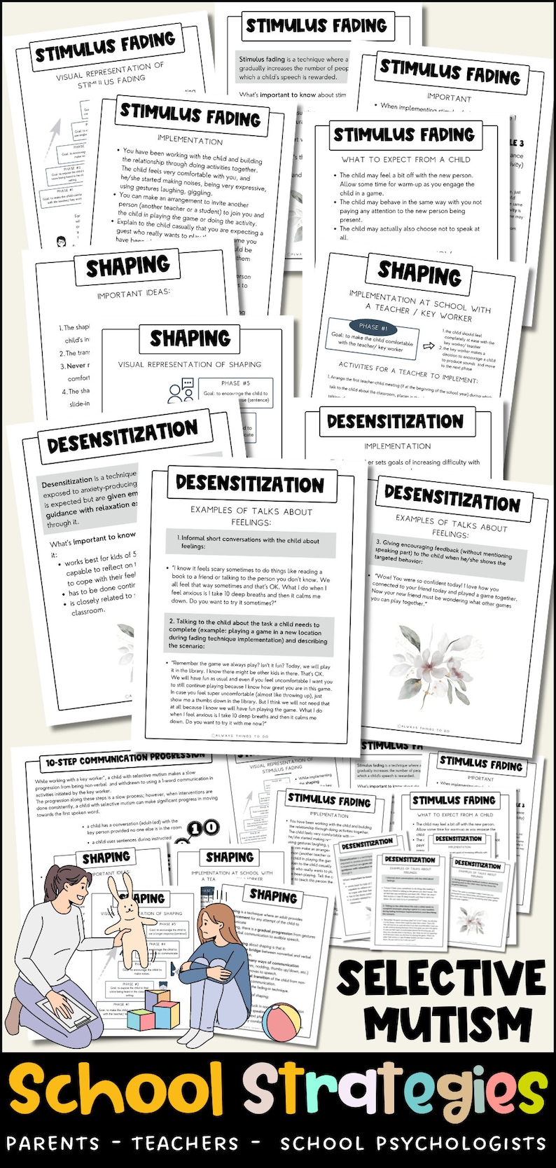 Selective Mutism Therapy Strategies Selective Mutism Therapy Techniques ...
