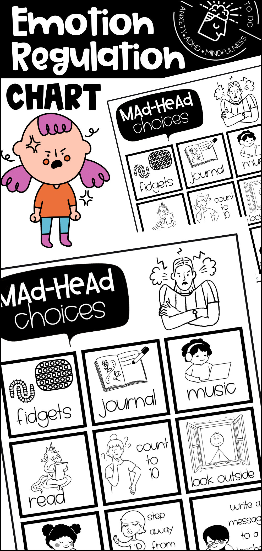 Emotional Regulation Kids Chart Emotional Regulation Poster for Kids ...