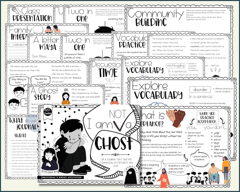 Neurodivergent Pride ADHD Acceptance ADHD Workbook for Kids ...