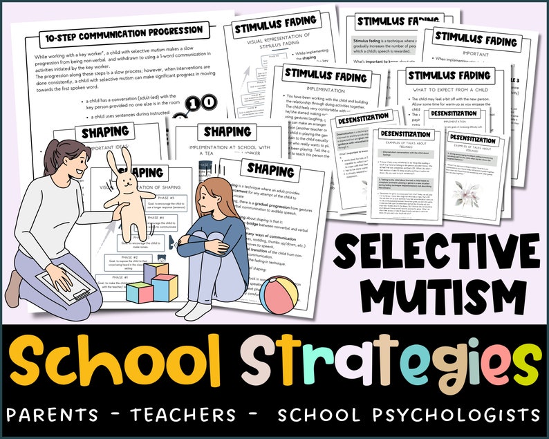 Selective Mutism Therapy Strategies Selective Mutism Therapy Techniques Selective Mutism Anxiety