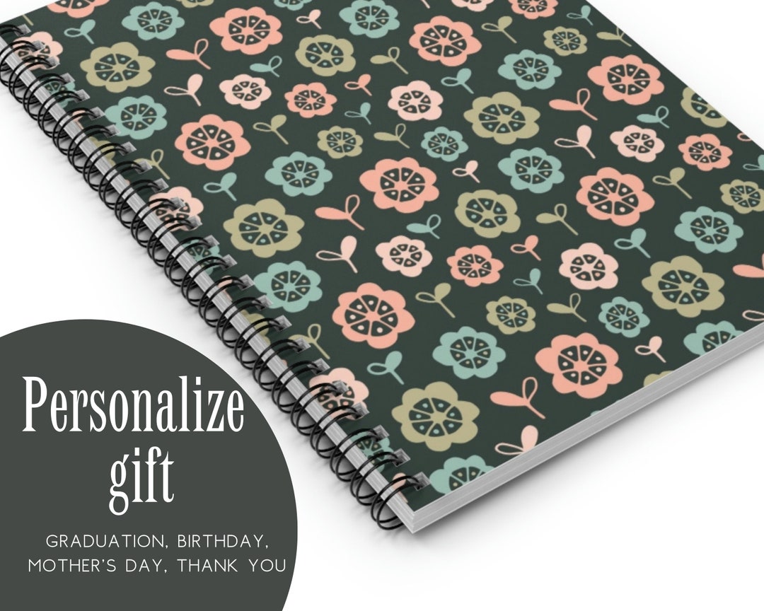 Artsy Spiral Notebook Spiral Artsy Notebook for Mom Notebook for Mother ...