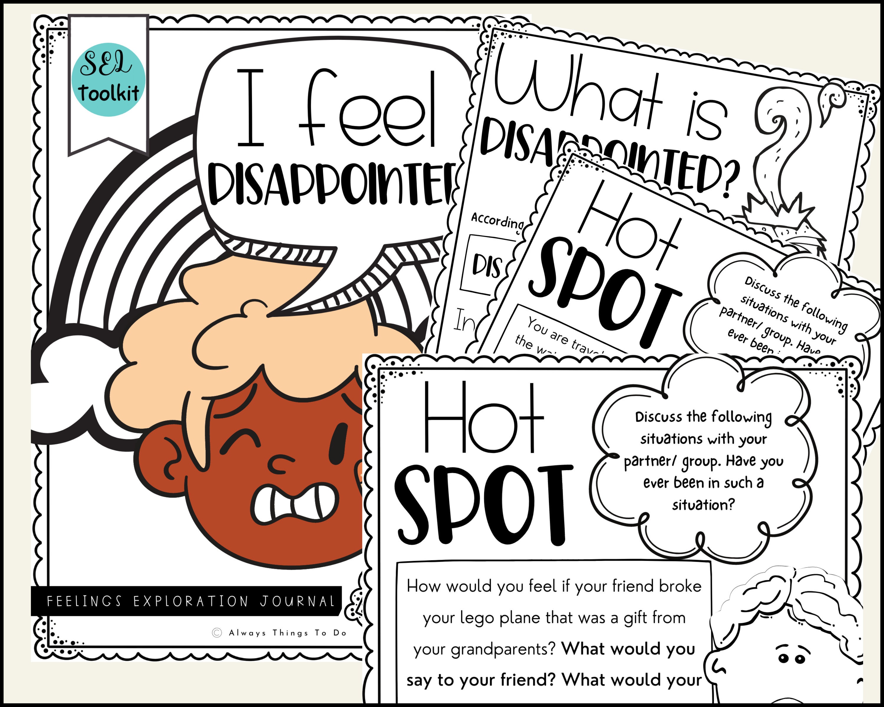 Feelings Printable Pack Feelings Journals Feelings Printables Feelings ...