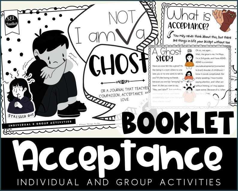 Neurodivergent Pride ADHD Acceptance ADHD Workbook for Kids ...