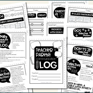 Selective Mutism Chart Selective Mutism Smart Goals Selective Mutism ...