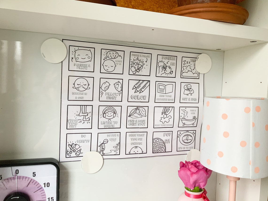 Emotional Regulation Poster for Kids Emotional Regulation Kids Chart ...