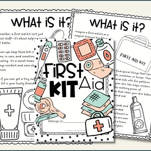 First Aid Kit Kids Travel Activity for Kids Travel Download for Kids ...