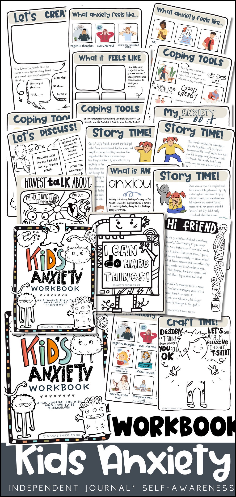 Kids Mental Health Printable Check in Mental Health Journal Kids Mental ...