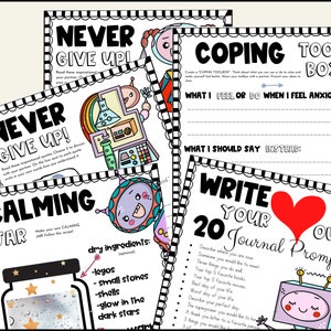 Stress Management Workbook Kids Stress Management Journal for Kids ...