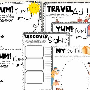 Kids Travel Journal Cruise Travel Journal Cruise for Kids Vacation Book ...