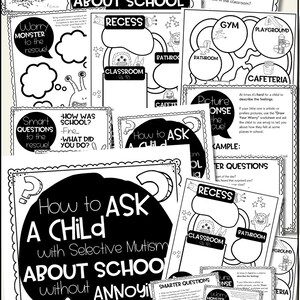 Selective Mutism Resource Parent Social Anxiety Tool for Parents ...