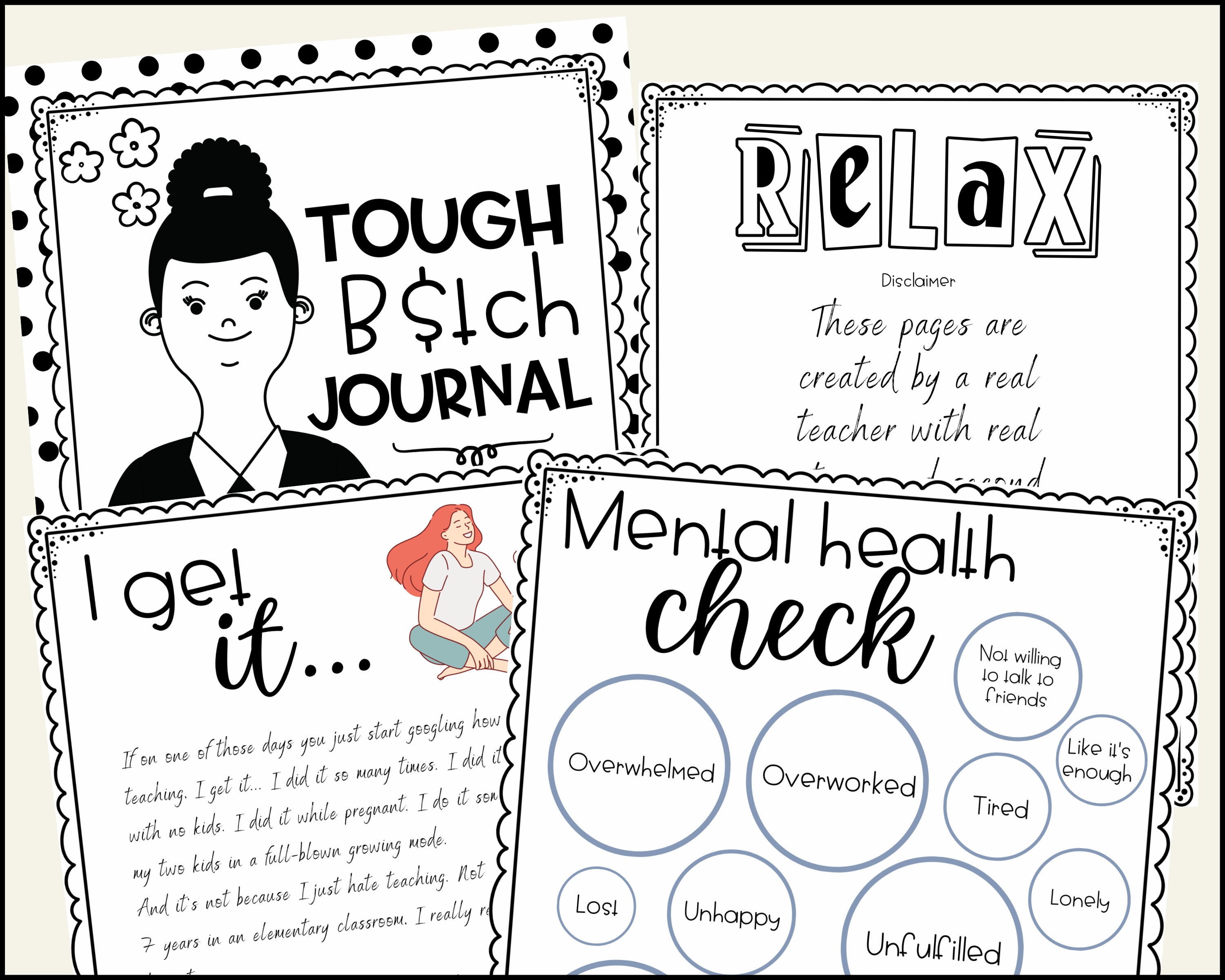 Mindful Teacher Mental Health Check Resource Mindful Teacher Mental ...
