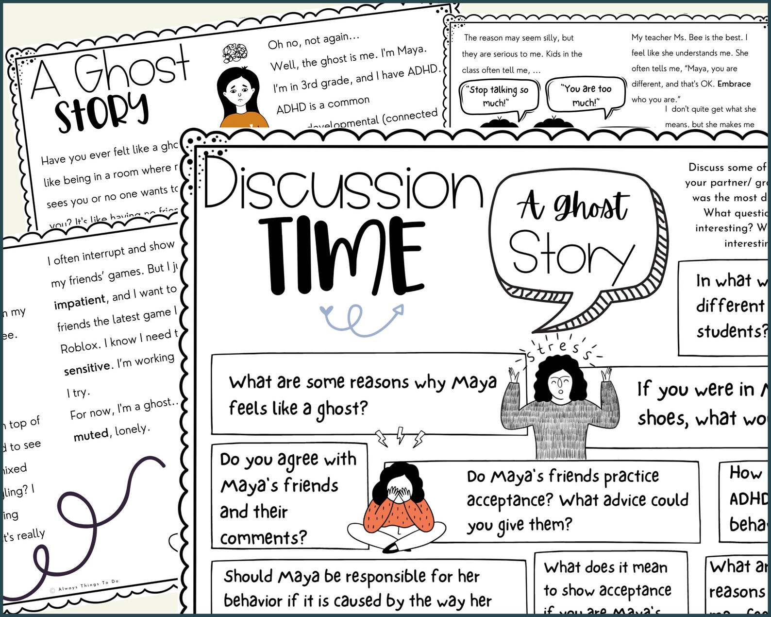 Neurodivergent Pride ADHD Acceptance ADHD Workbook for Kids ...