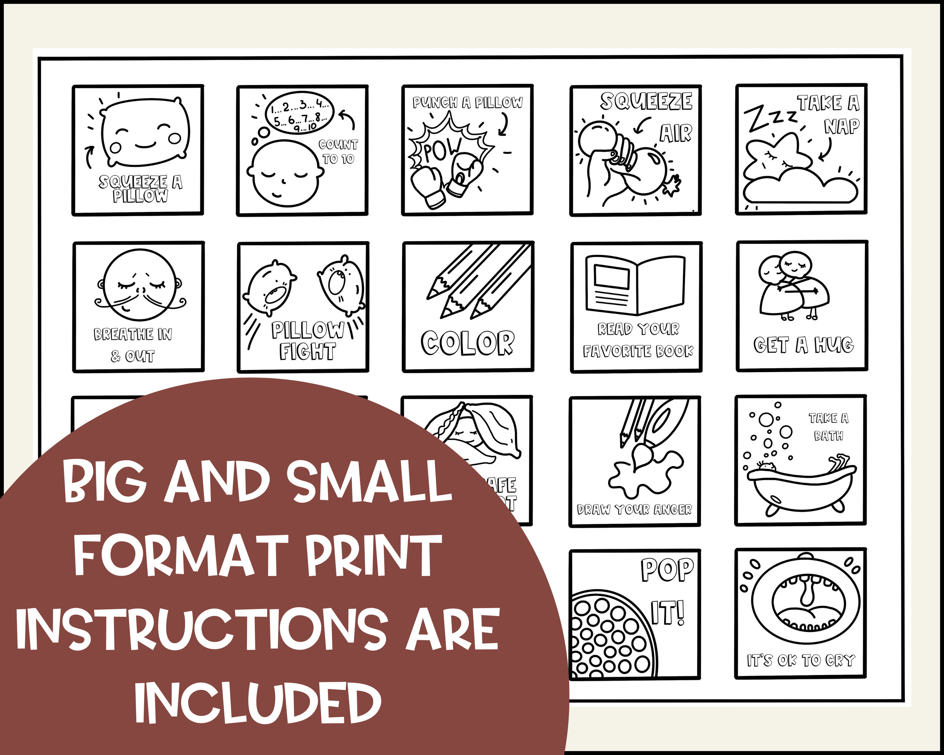 Mental Health Kids Activity Bundle Kids Mental Health Bundle Mental ...