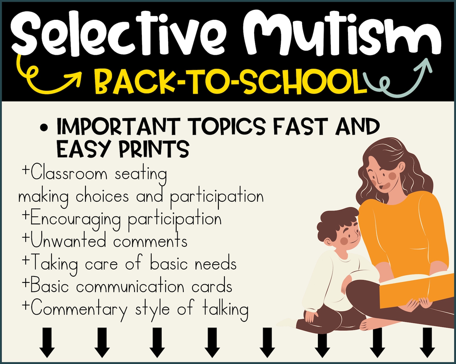 Selective Mutism Teacher Pack Selective Mutism Information Pack for ...