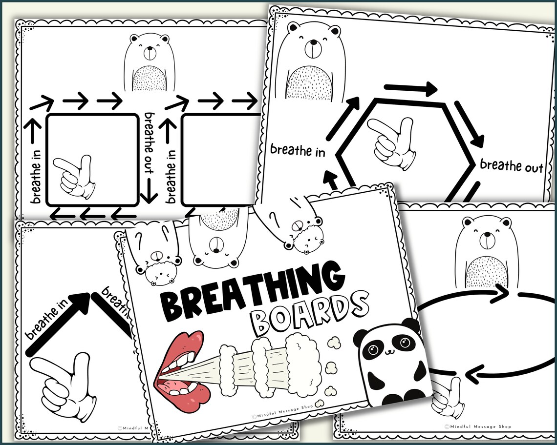 Mental Health Kids Activity Bundle Kids Mental Health Bundle Mental ...