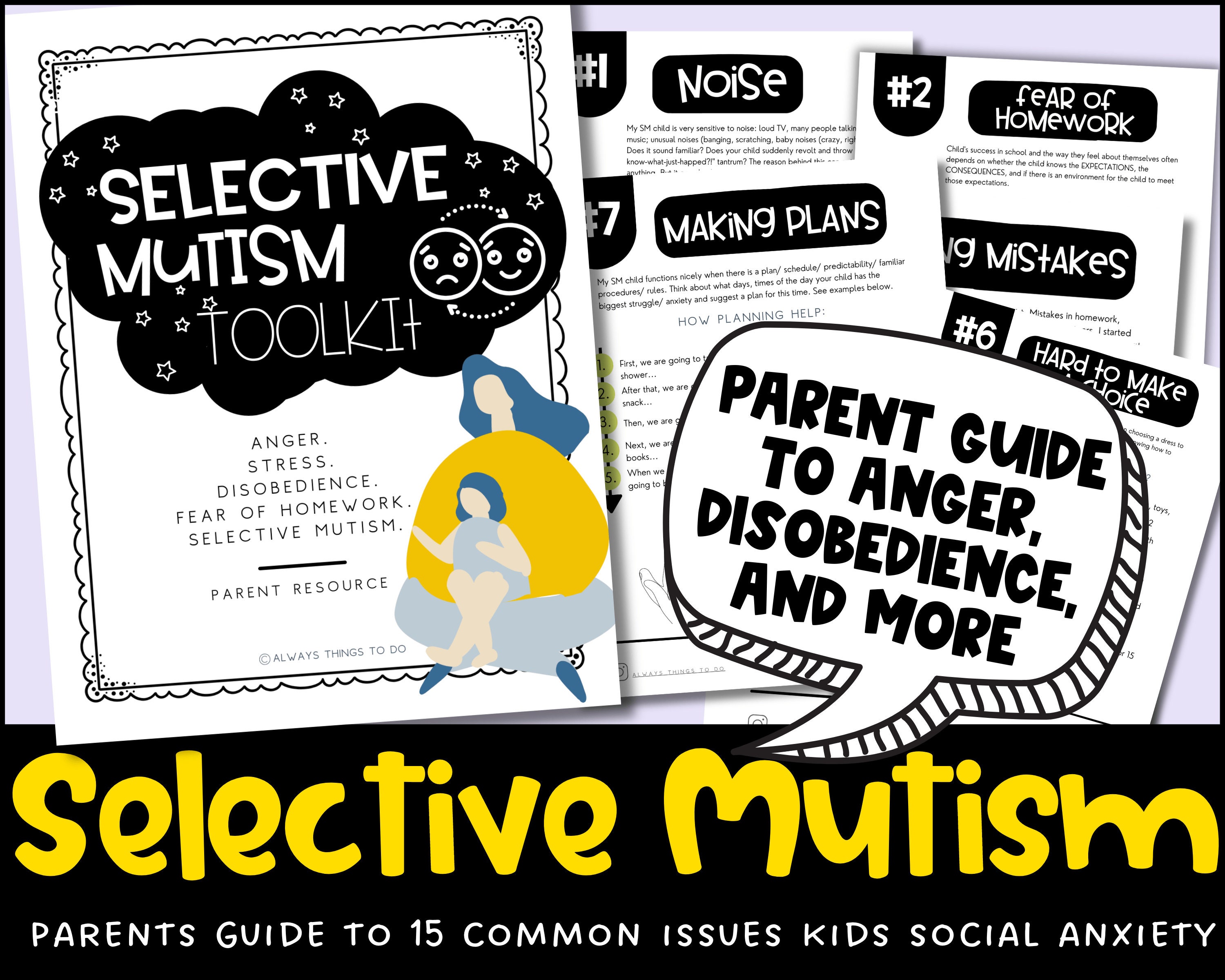 Selective Mutism Parent Strategies Kids Social Anxiety Parent ...
