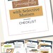Selective Mutism Back to School Checklist Selective Mutism School Tips ...